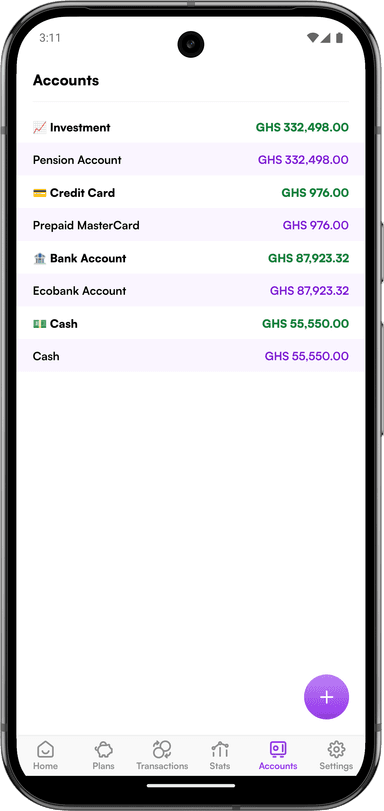Purple | Making Budgeting Easy
